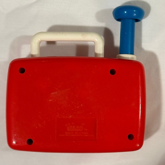 Sesame Street | Toys | Vtg Sesame Street Red And Yellow Toy Radio ...